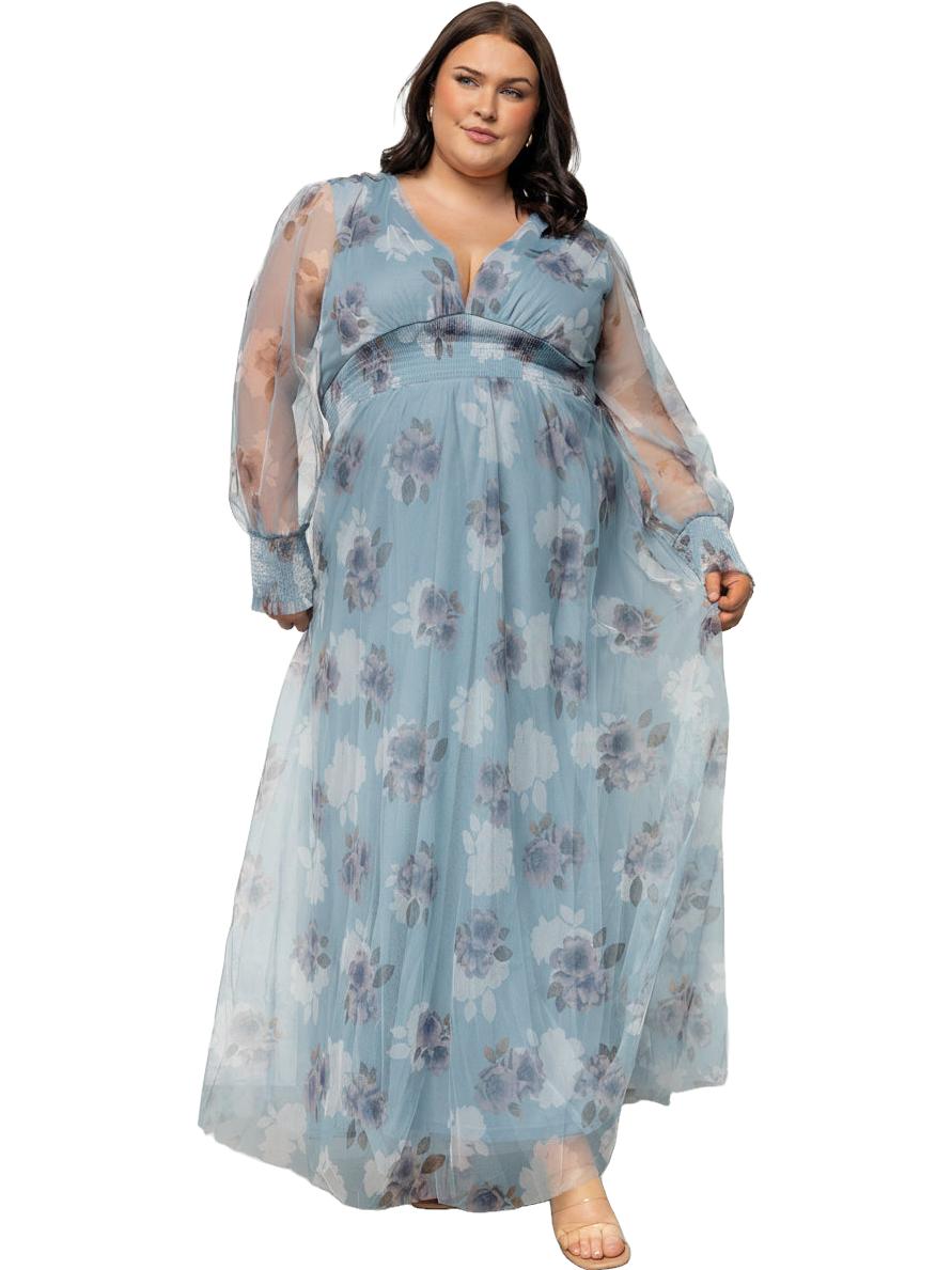 XH TEXTILES XH TEXTILES Layla Tulle Maxi Dress